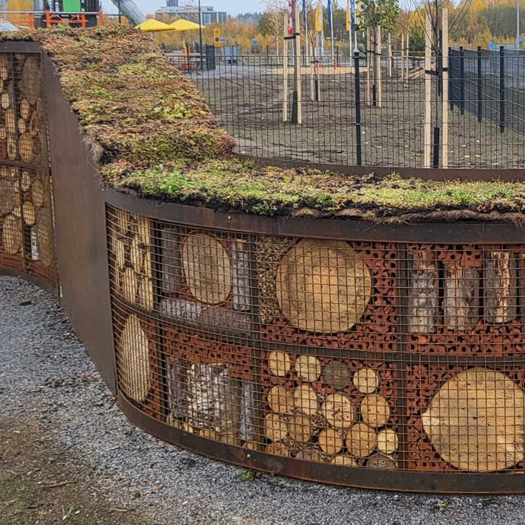 Eco-friendly Car Park Project in Finland - European Platform Urban Greening